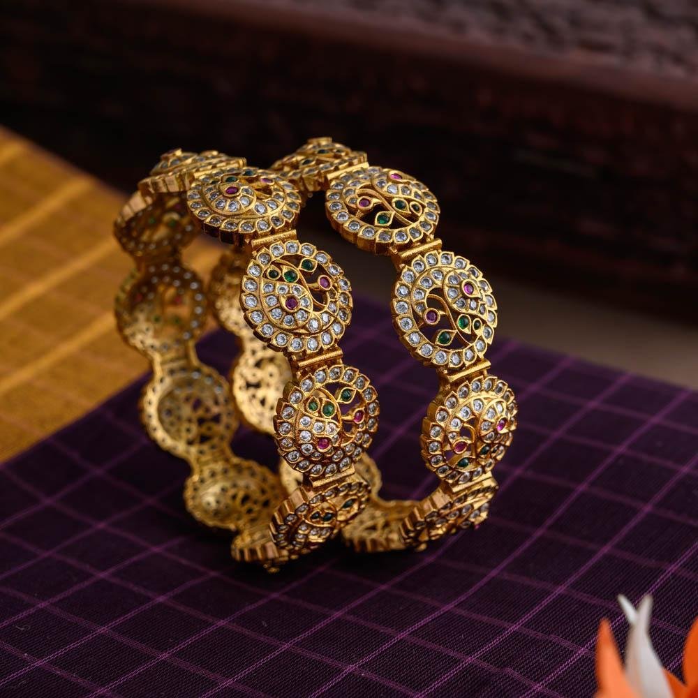 peacock bangles -rukhu – Made For Hers