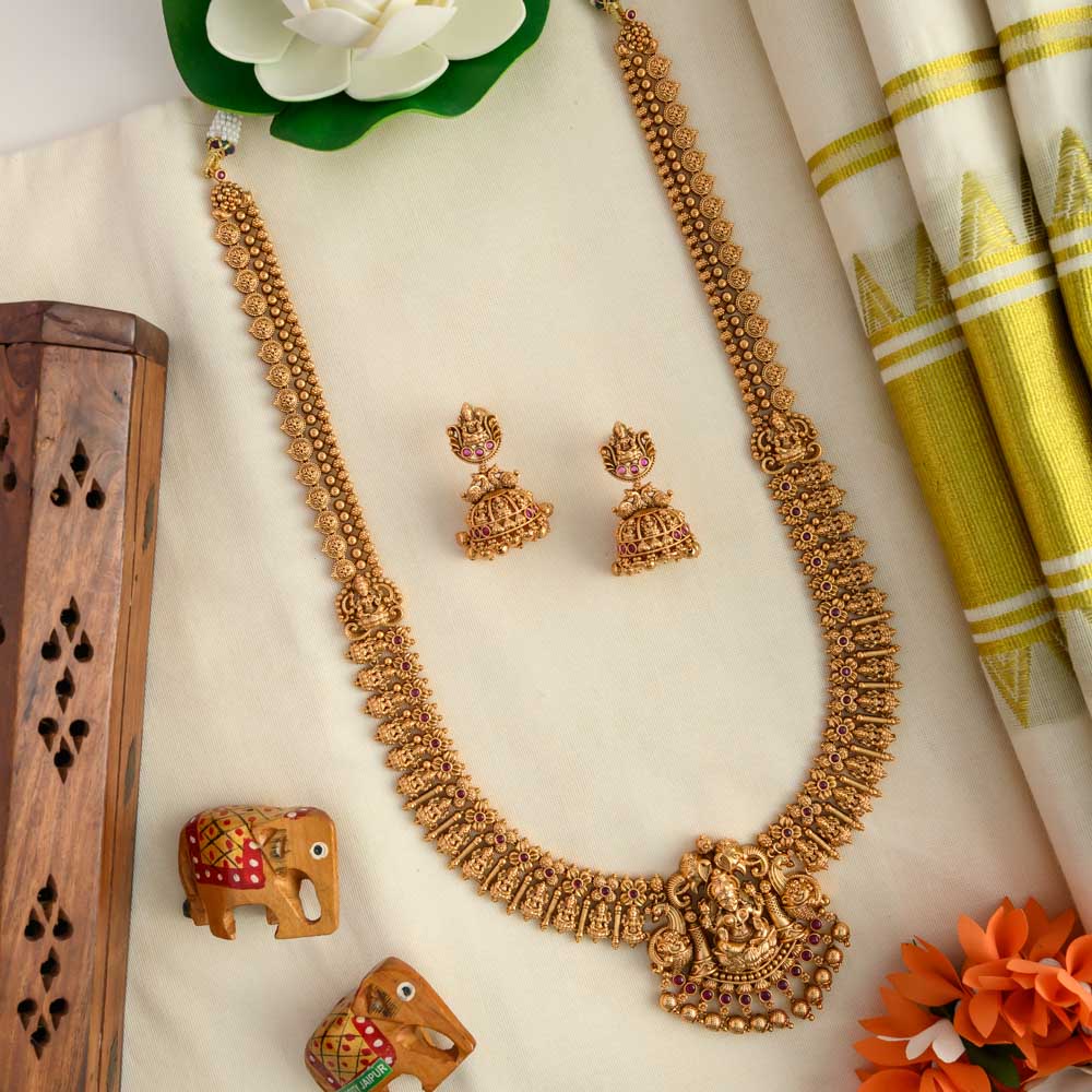 Annapoorani peacock haaram – Made For Hers